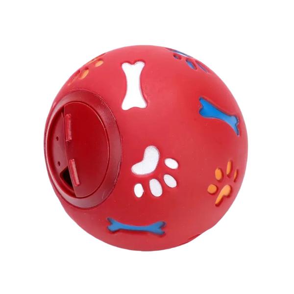 Trustie Vinyl Treat Ball (Red) (Dog) (7.5cm) | Dog Toys | Pet Lovers Centre