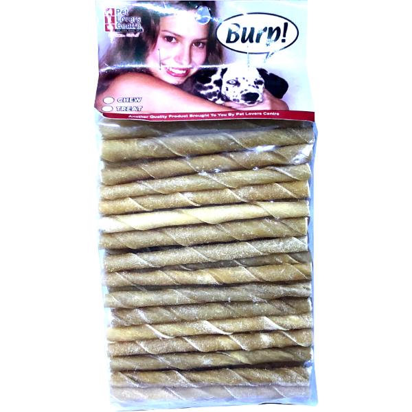 Burp Twisted Stick 5 inch X 9/10Mm (100Pcs) (Natural) | Dog Treats ...