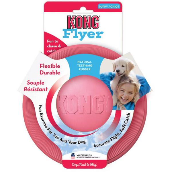 Kong Puppy Kong Flyer | Dog Toys | Pet Lovers Centre