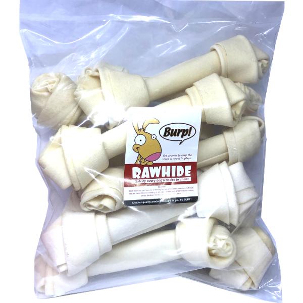 Burp Knotted Milk Bone (7-7.5 inches) (10Pcs) | Dog Treats | Pet Lovers ...