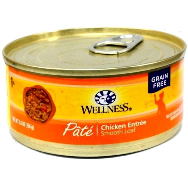 Wellness Pate Chicken For Cats 5.5oz | Cat Can Food | Pet Lovers Centre