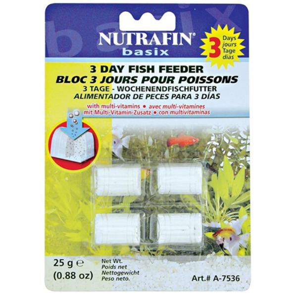 Nutrafin 3 Days Weekend Feeder | Fish Food | Pet Lovers Centre