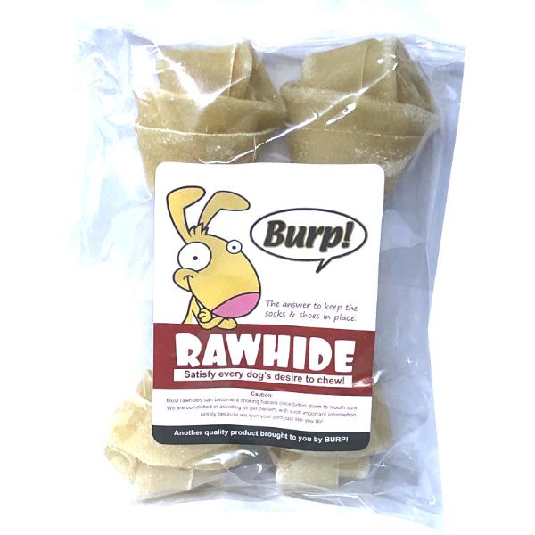 Burp Knotted Bone (5 inches) (2Pcs) | Dog Treats | Pet Lovers Centre