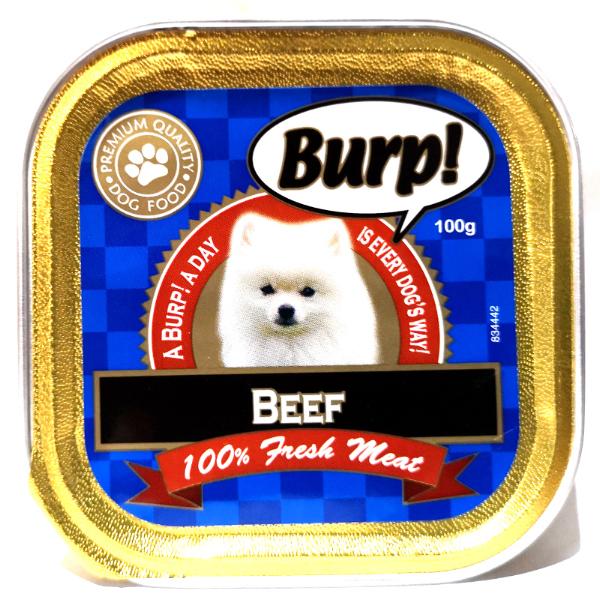 Burp Beef 100G | Dog Can Food | Pet Lovers Centre