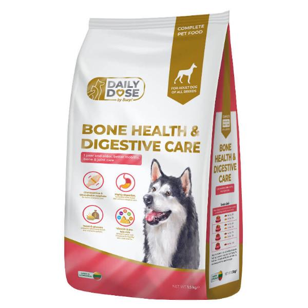 Burp Daily Dose By Burp Bone Health & Digestive Care Dog Dry Food 1.5kg ...