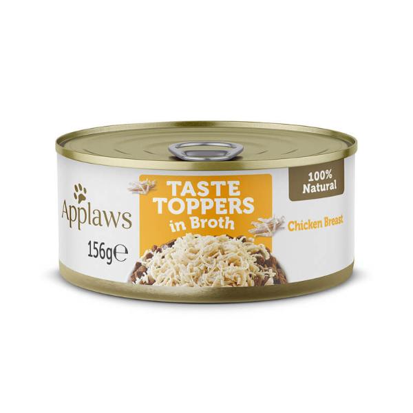 Applaws Taste Toppers Chicken Breast In Broth 156g | Dog Can Food | Pet ...