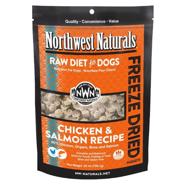 Northwest Naturals Chicken And Salmon Freeze Dried Nuggets 25oz | Dog ...
