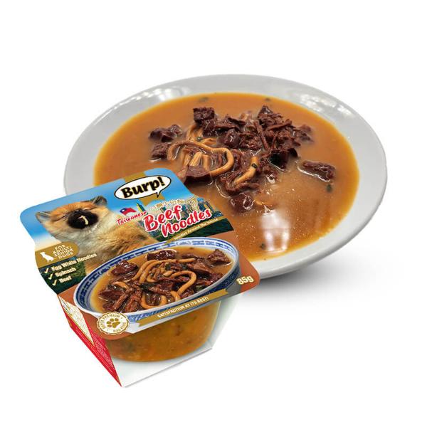 Burp Taiwanese Beef Noodle (Dog) 85g | Dog Can Food | Pet Lovers Centre