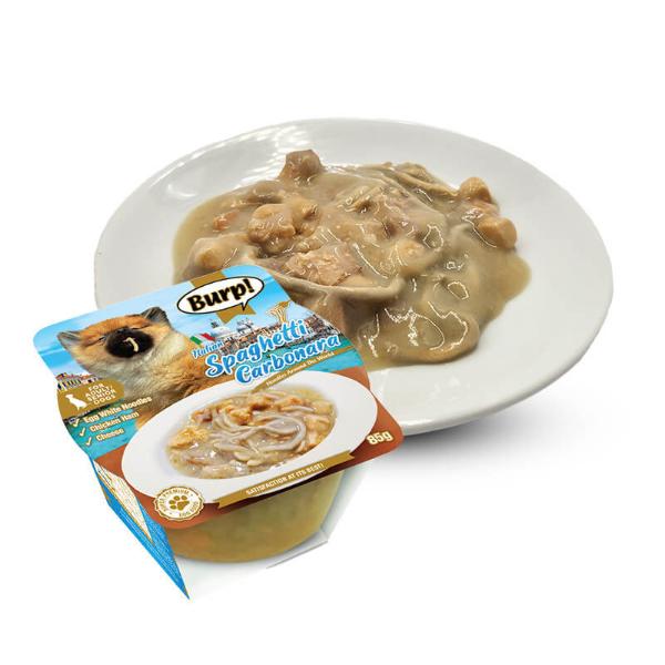 Burp Italian Spaghetti Carbonara (Dog) 85g | Dog Can Food | Pet Lovers ...