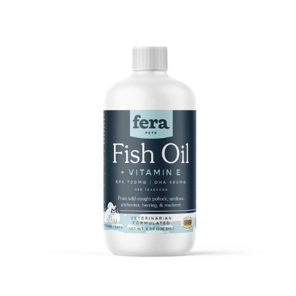 Fera Pets Fish Oil 8oz | Dog & Cat Supplement | Pet Lovers Centre